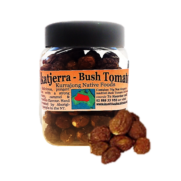 Bush Tomato Whole Pet Jar 70g – Wild Hibiscus Flower Company Pty Ltd | Kurrajong Australian ...